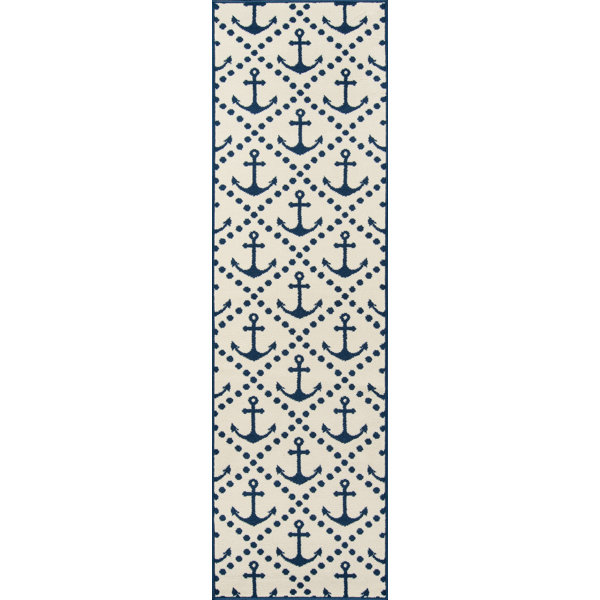 Breakwater Bay Yepez Geometric Indoor / Outdoor Rug & Reviews | Wayfair