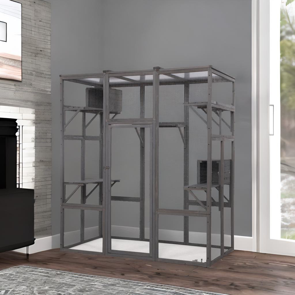 Archie & Oscar™ Large Cat Cage | Wayfair