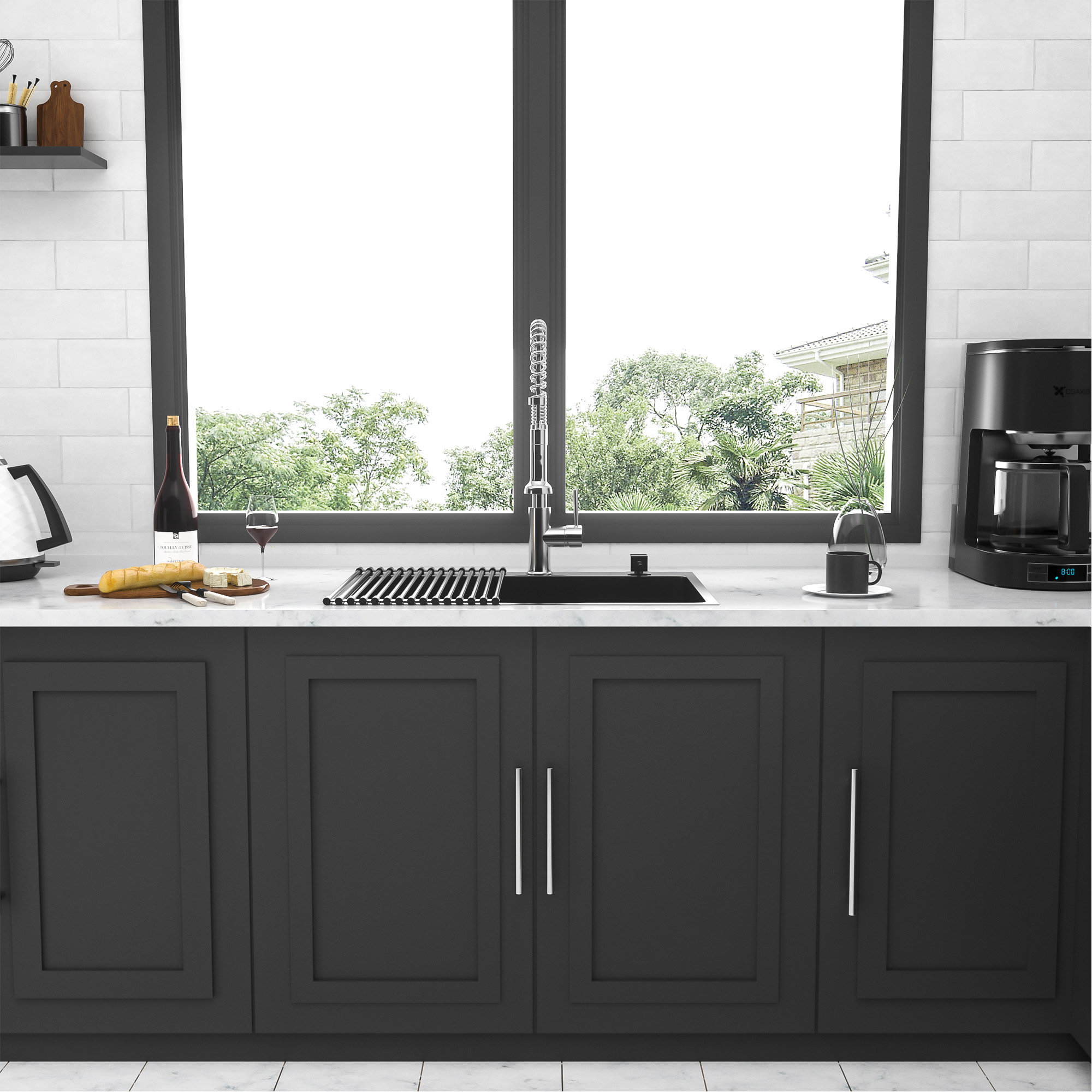 HONGHELEWANG Premium Stainless Steel Kitchen Sink With Advanced ...