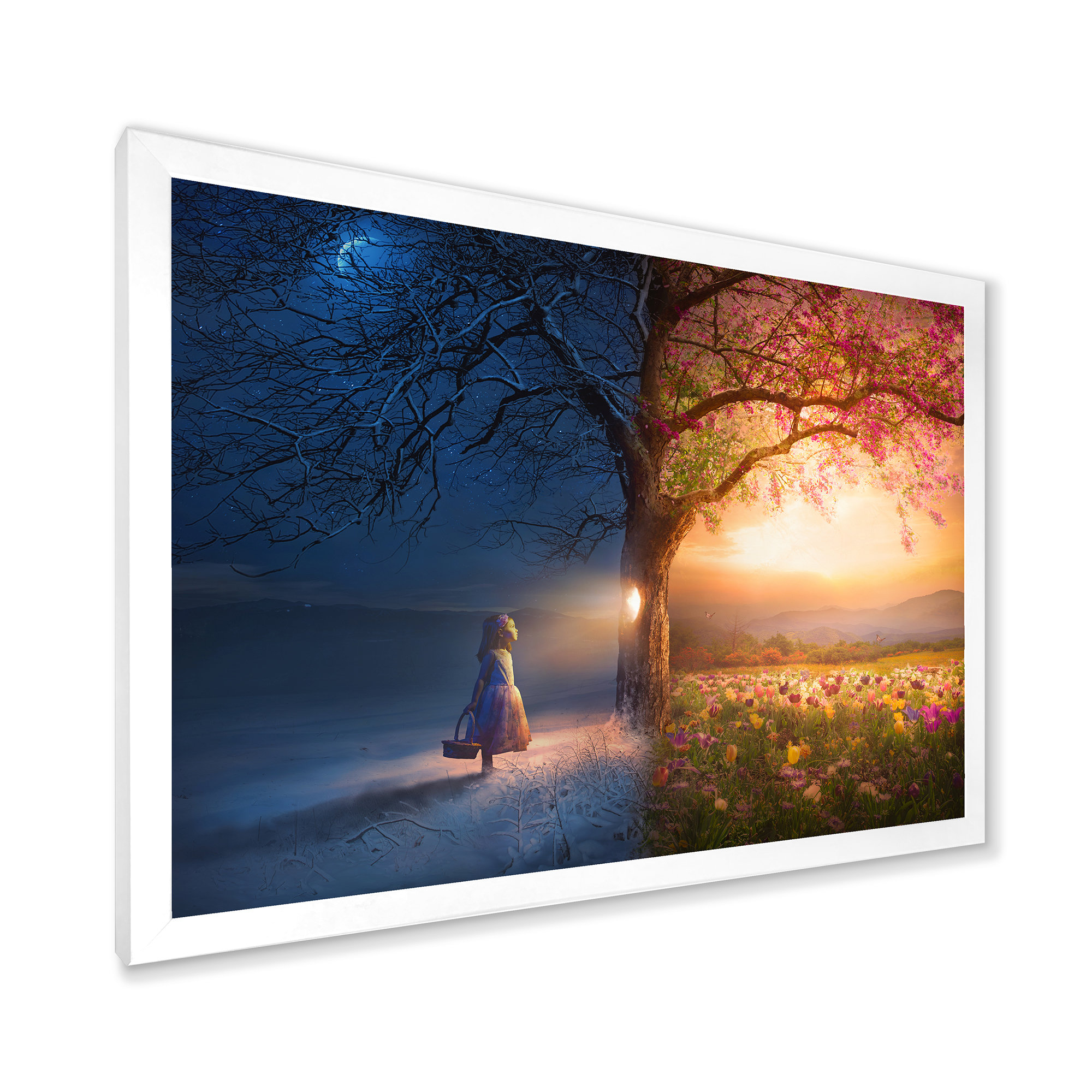 Winston Porter Gril Passing All Seasons Video Game - Picture Frame ...