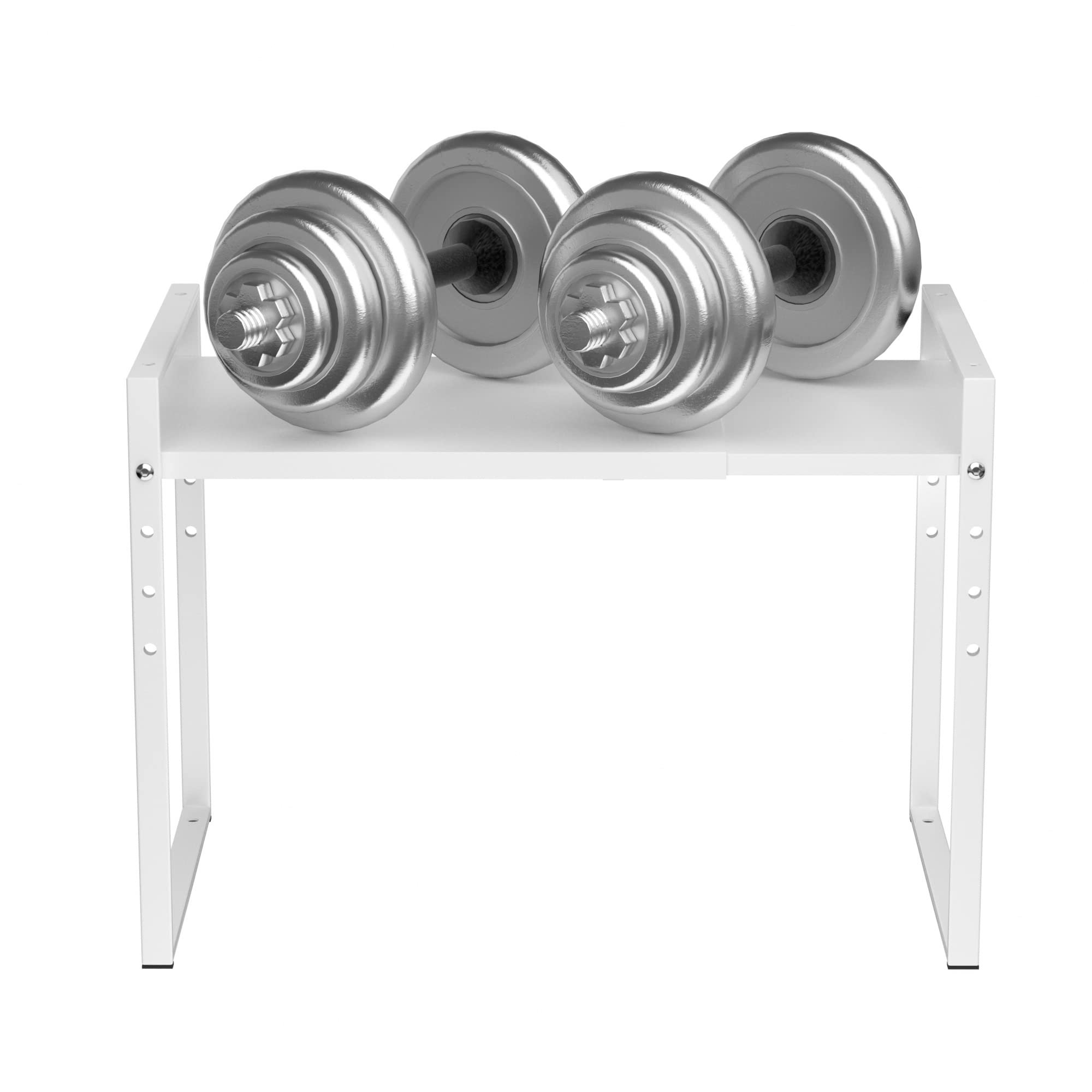 Ivy Bronx Extendable Microwave Oven Rack, Adjustable Height Microwave ...