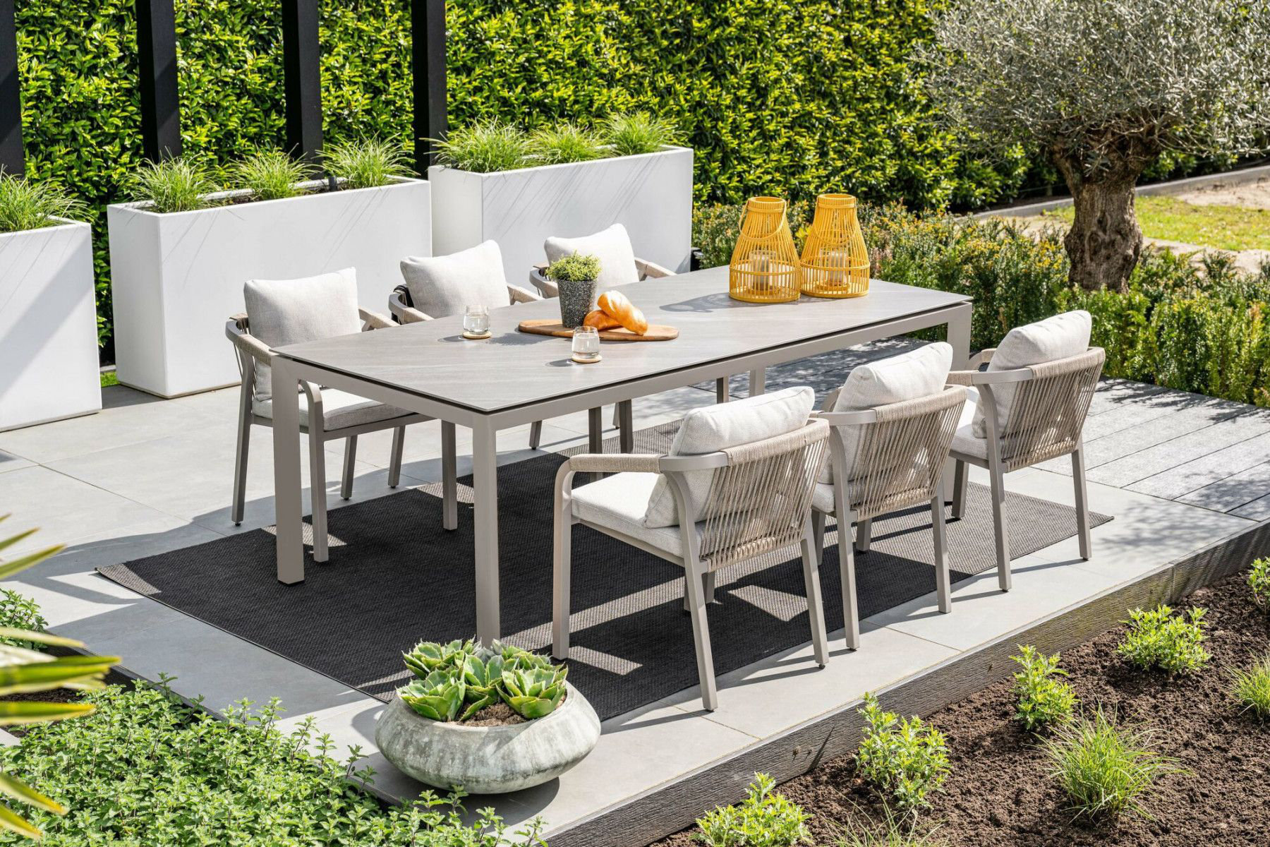 George Oliver Domingo 6 Seater with Bladen Dining Chairs | Wayfair.ie