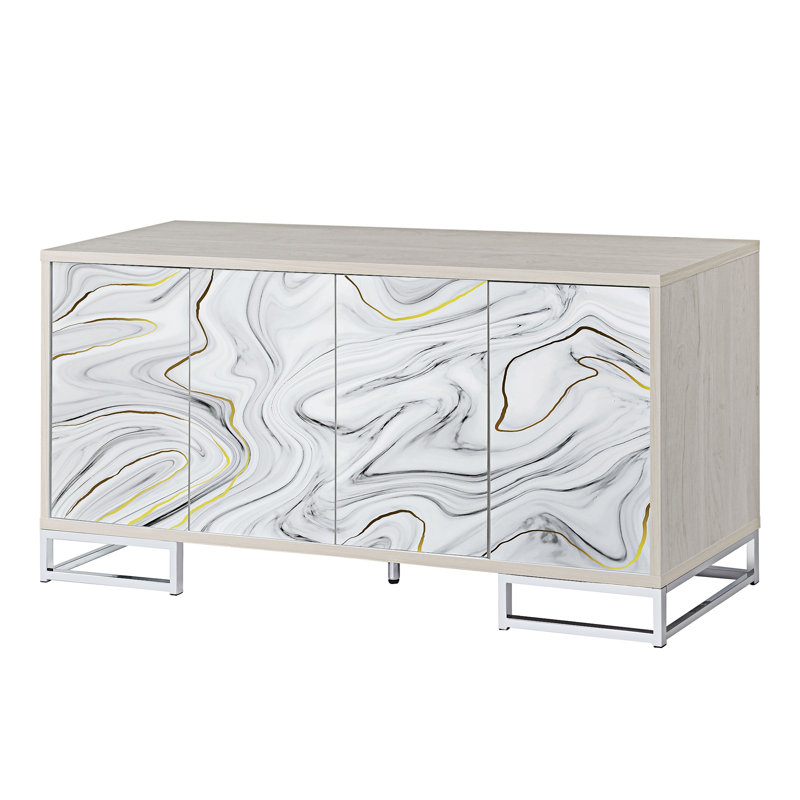 Orren Ellis Derrow Console Cabinet | Wayfair