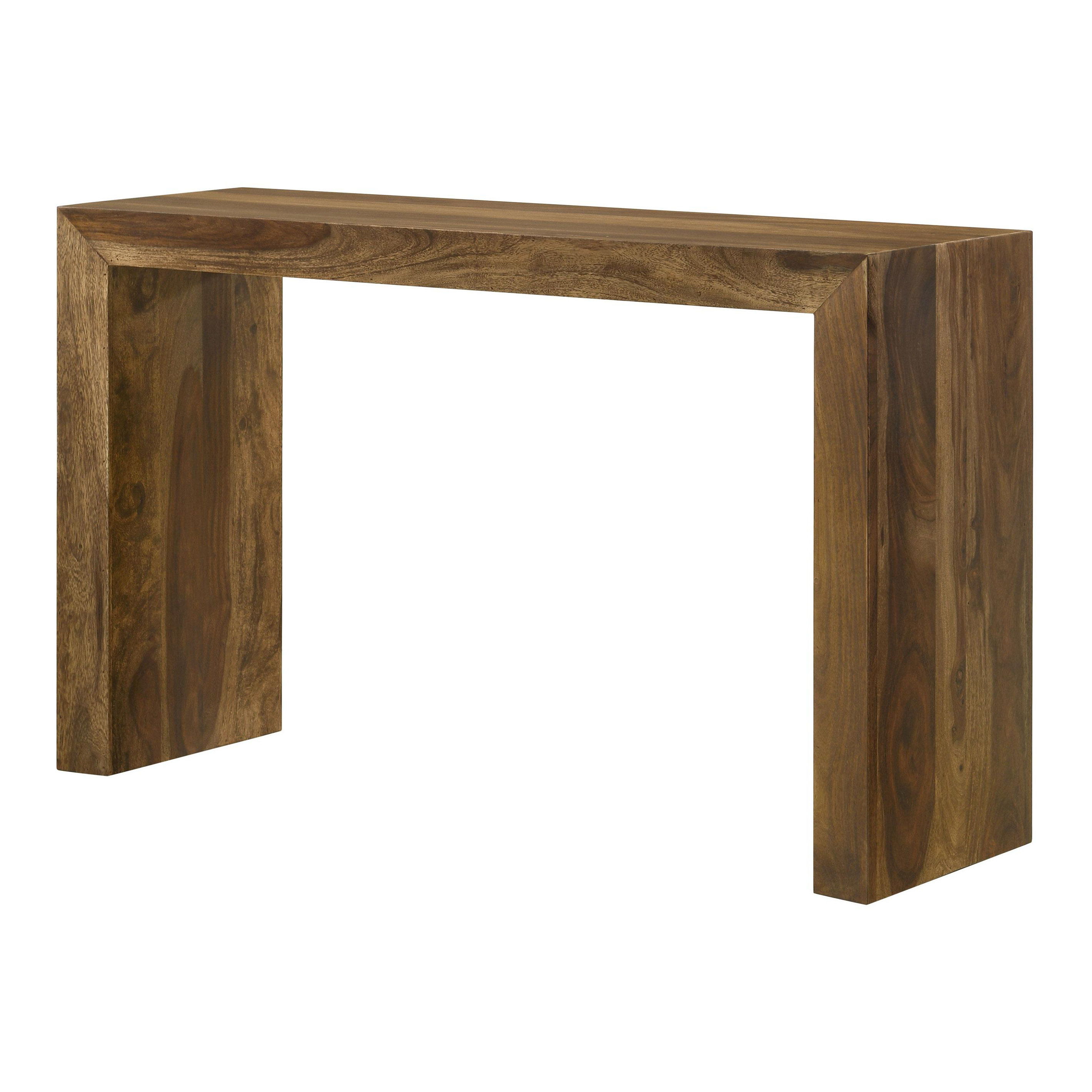 Loon Peak® Rectangular Solid Wood Entryway Console Table Auburn | Wayfair