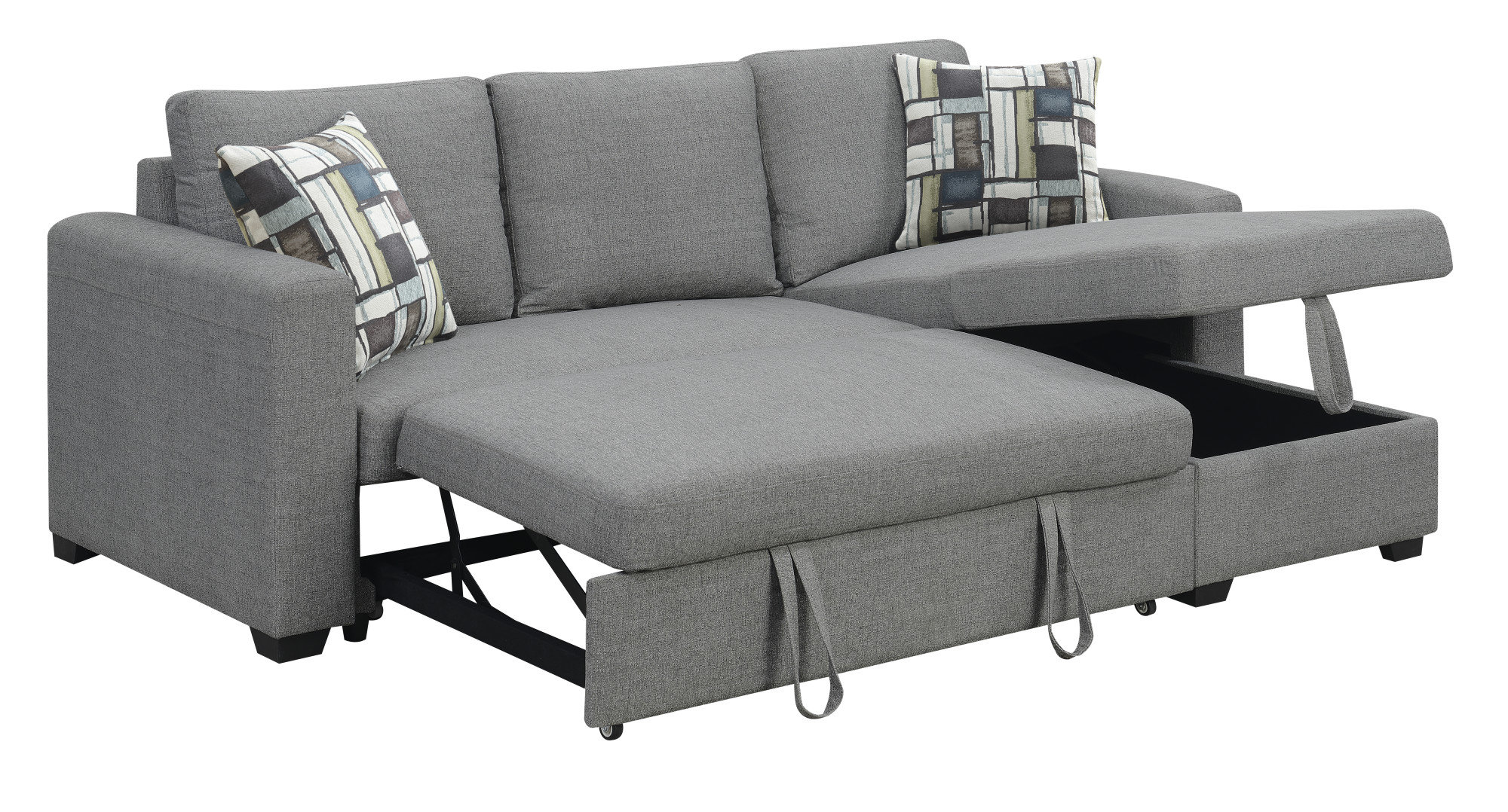 WANDINGT Modern Sofa Wallace Bay Pensole Reversible Pop-Up Sleeper ...