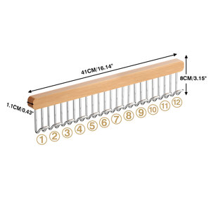 Rebrilliant 2 PCS Mount Pull Out Belt And Tie Rack Closet Storage ...