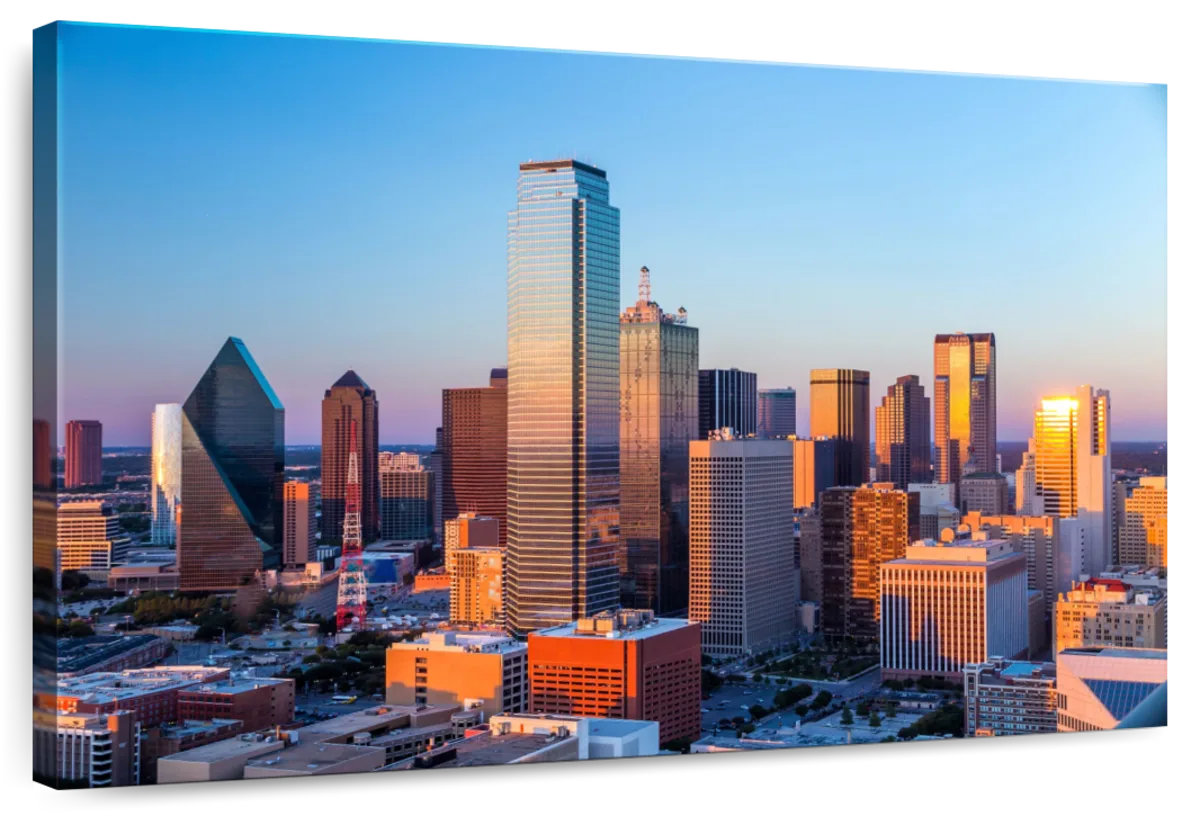 Ebern Designs Sireci Skyscrapers Of Dallas | Wayfair
