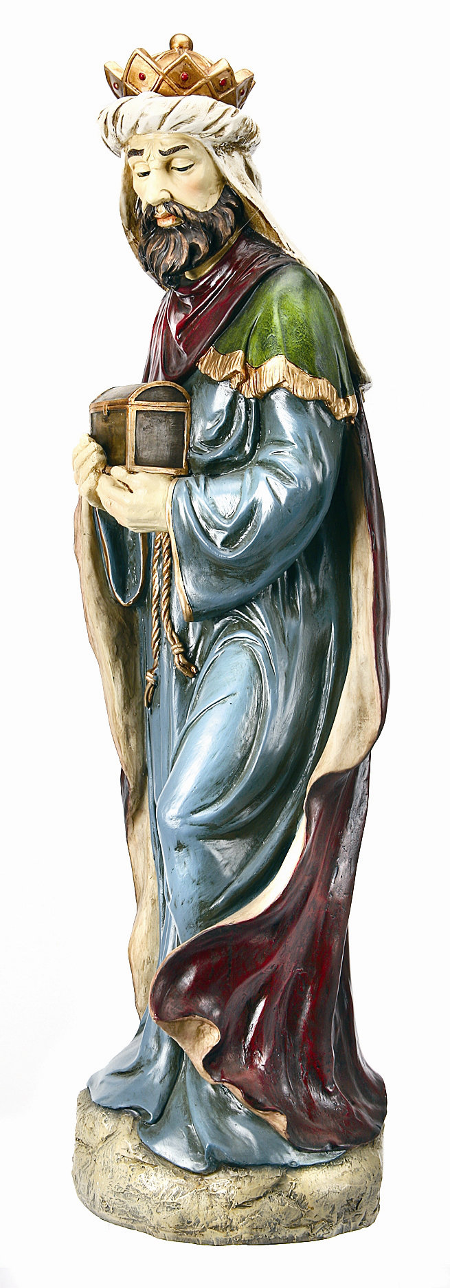 Regency International King with Chest Statue Christmas Decoration | Wayfair