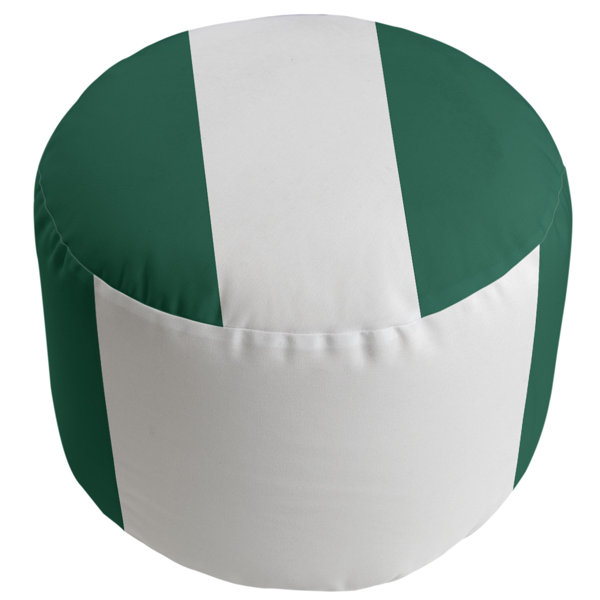 Bless international Tennessee Football Upholstered Ottoman | Wayfair