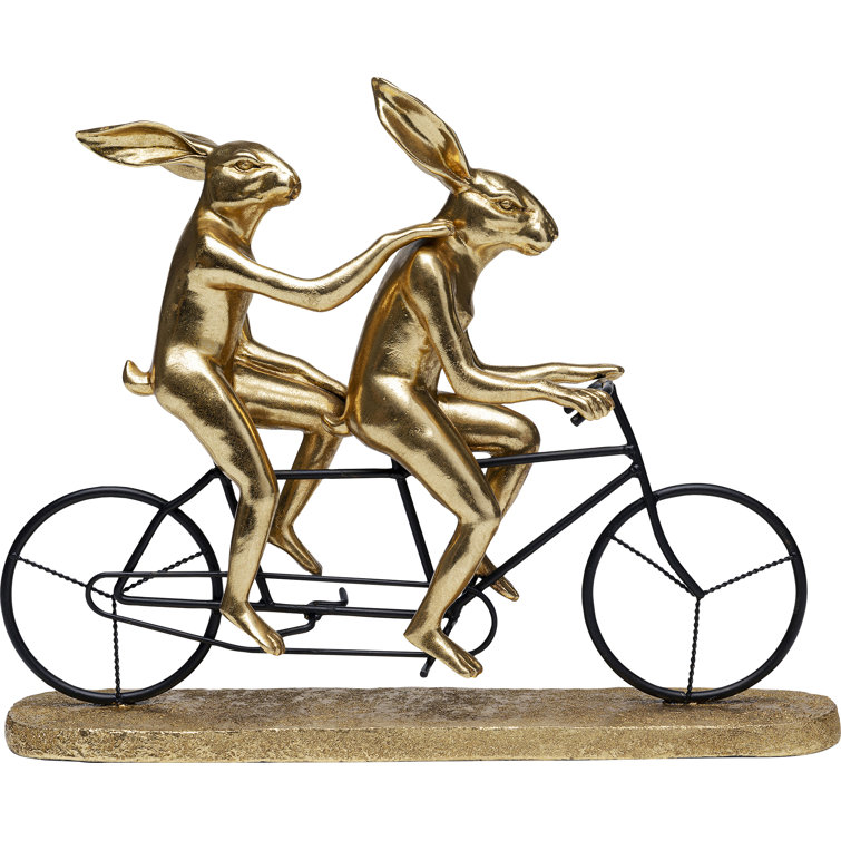 KARE Design Deco Object Tandem Rabbits 34cm | Wayfair.co.uk