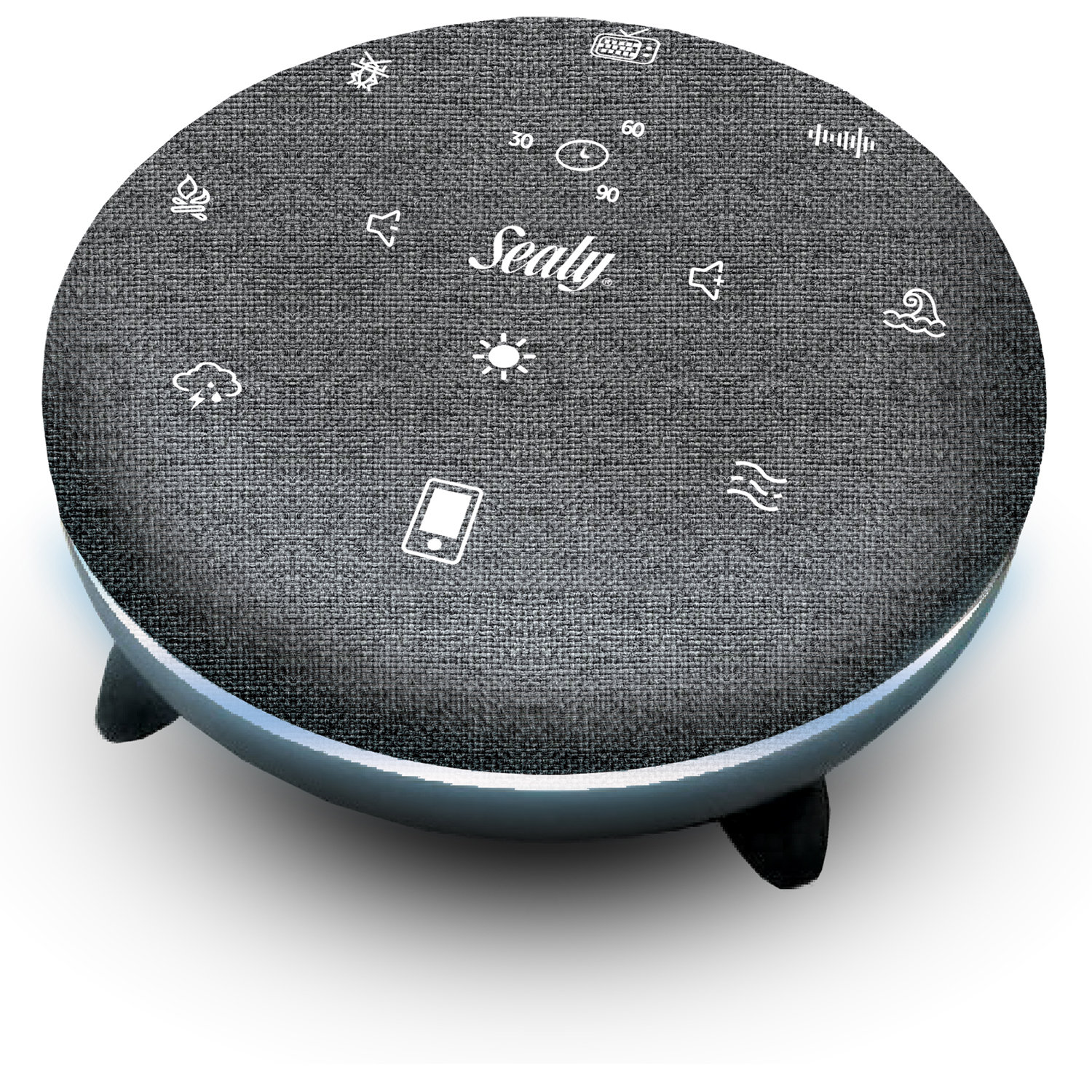 Sealy Bluetooth Sleep Speaker with Adjustable Mood Lighting | Wayfair