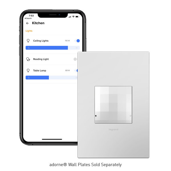 Legrand Adorne Smart Gateway With Netatmo, Graphite - Wayfair Canada