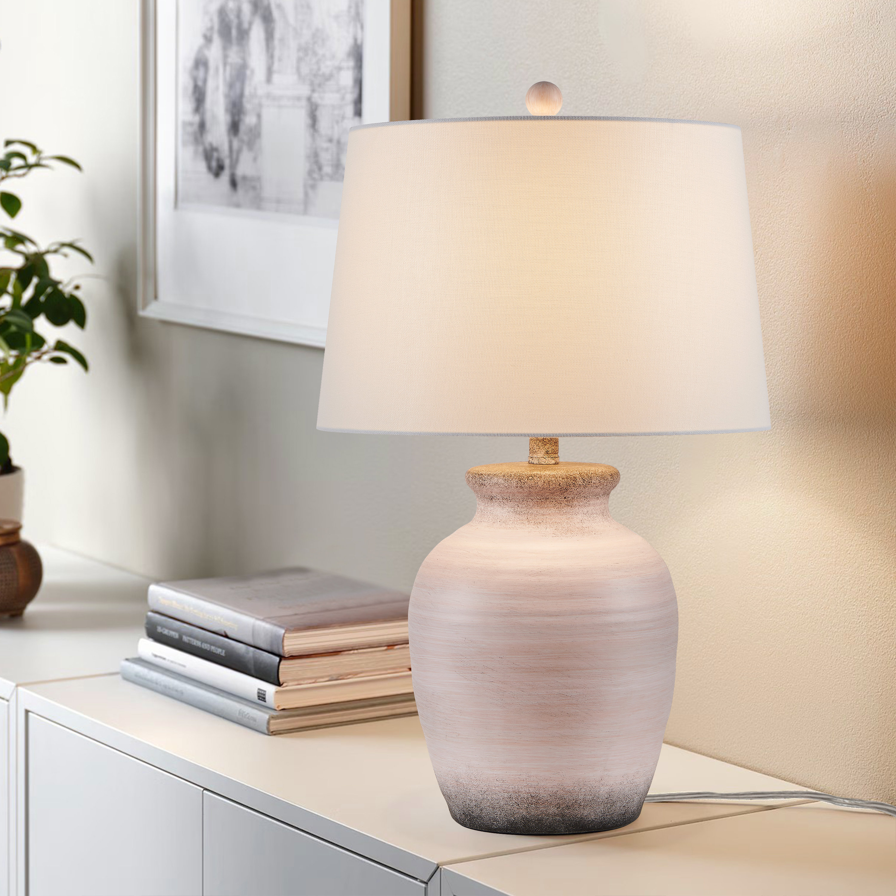Winston Porter Favrot Ceramic Table Lamp - Wayfair Canada