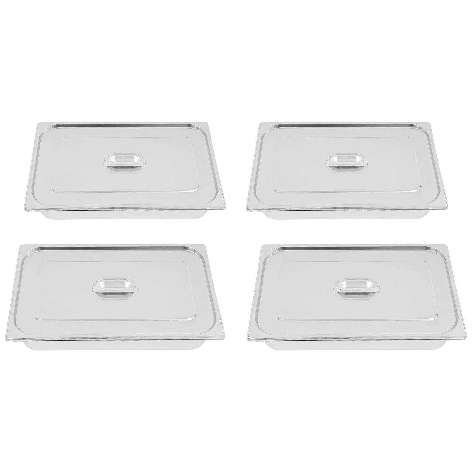 Ebern Designs 4" Stainless Steel Food Pans With Lid | Wayfair