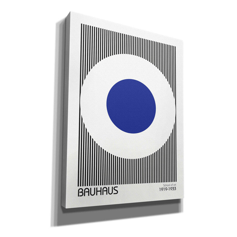 Orren Ellis Pessie Bauhaus 5 On Canvas by Design Fabrikken Print | Wayfair