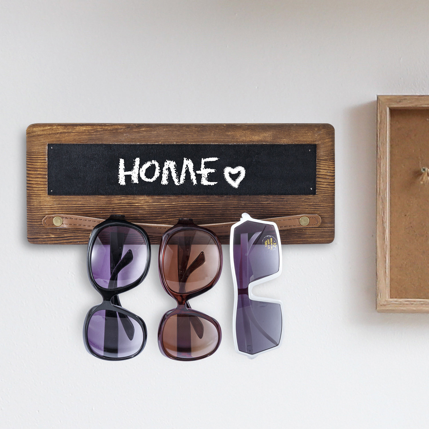 Gracie Oaks Wall Mounted Sunglasses Organizer Holder - Wayfair Canada