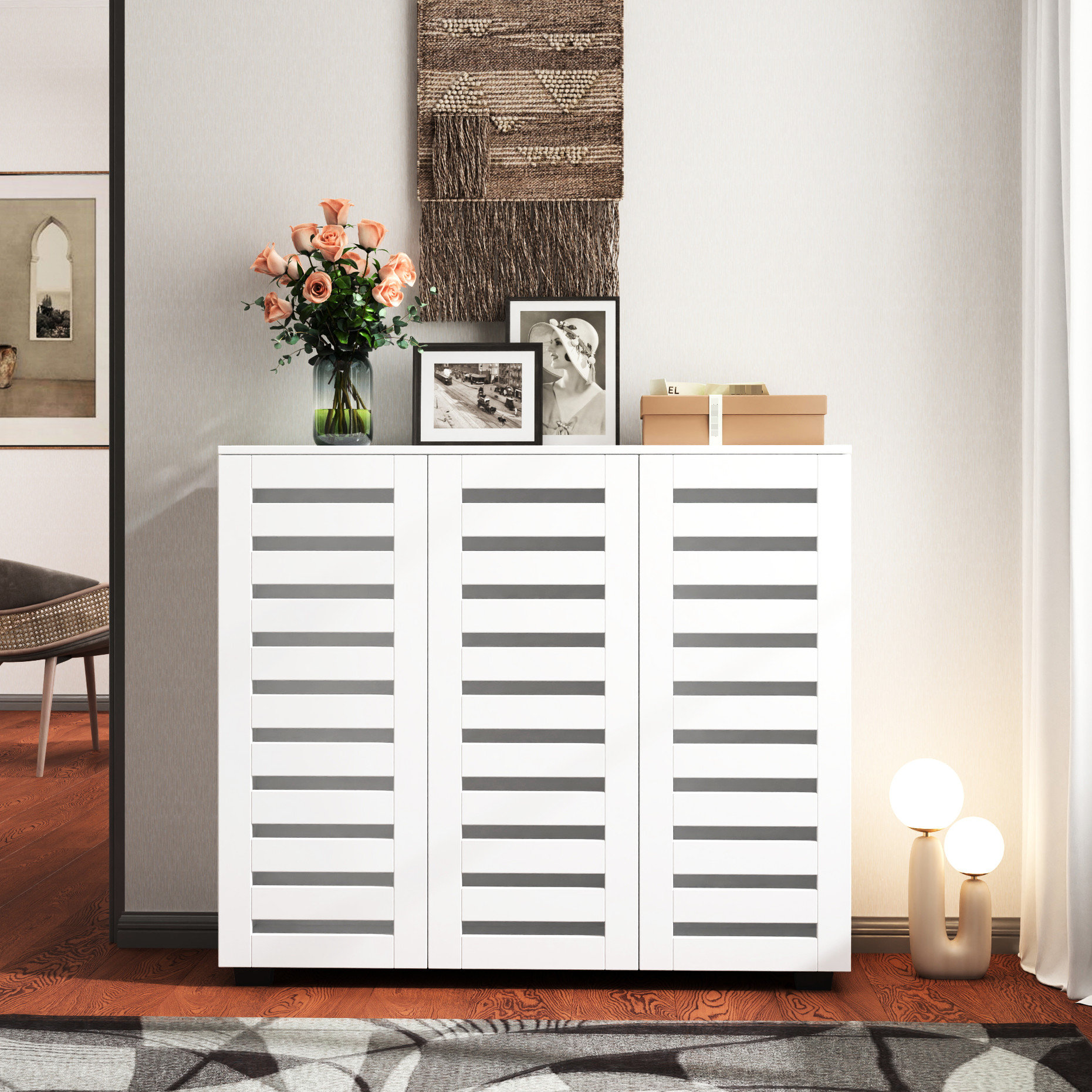 Ophelia & Co. Elegant 5 Shoe Storage With Ample Space & Finish For ...