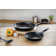 KitchenCraft Non-Stick Aluminium Frying Pans Set, 28cm and 20cm ...