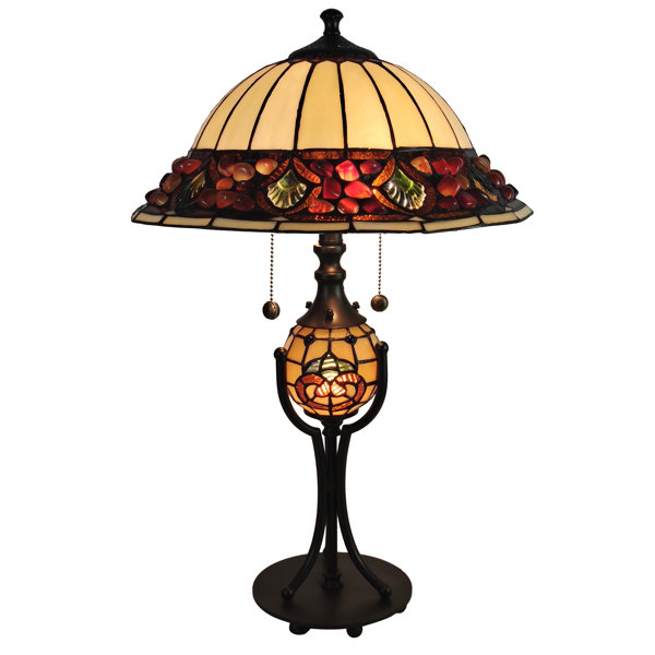 Dale Tiffany 25'' Multi-Color Table Lamp | Wayfair