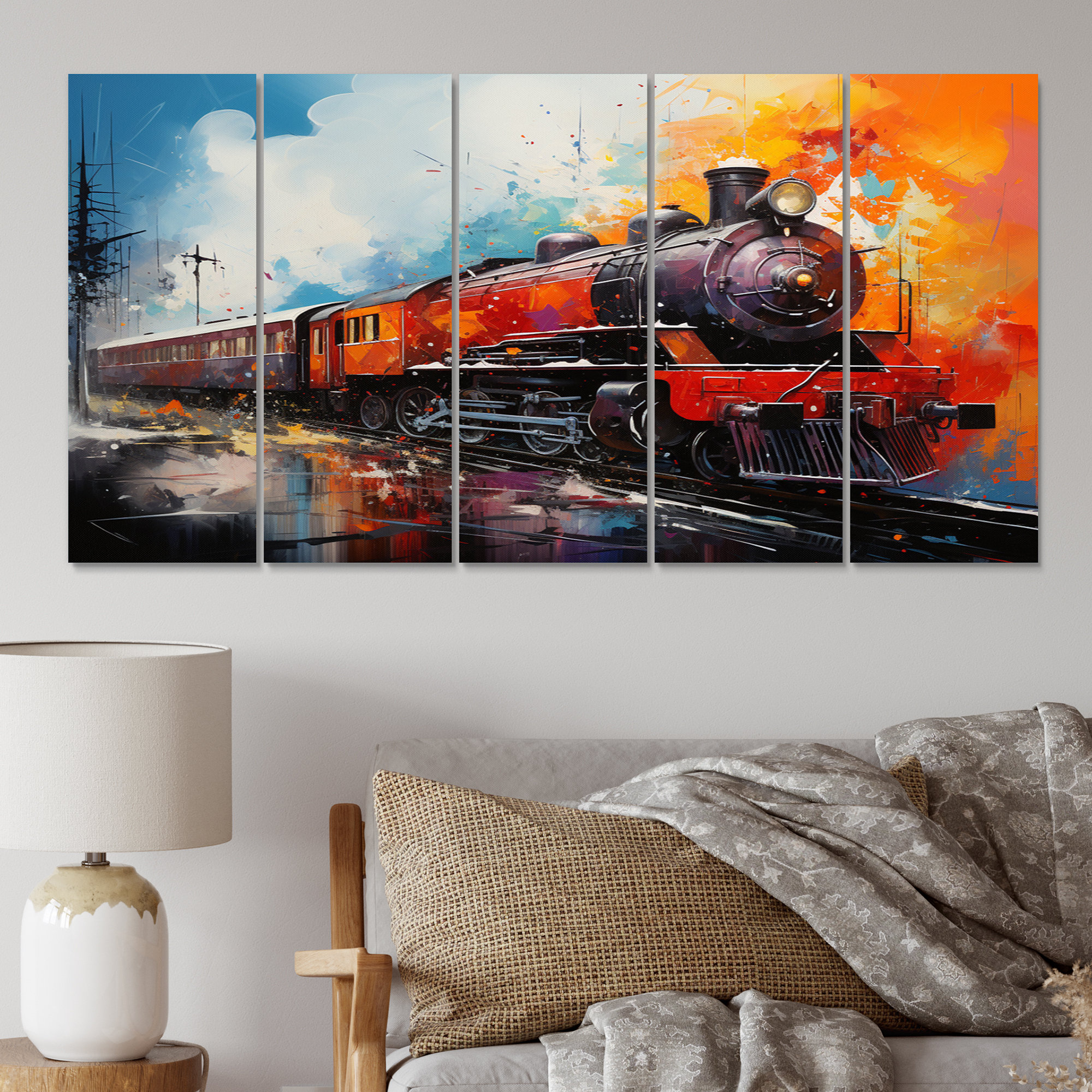 Latitude Run® Train Dynamic Momentum Pointillism II - Transportation ...