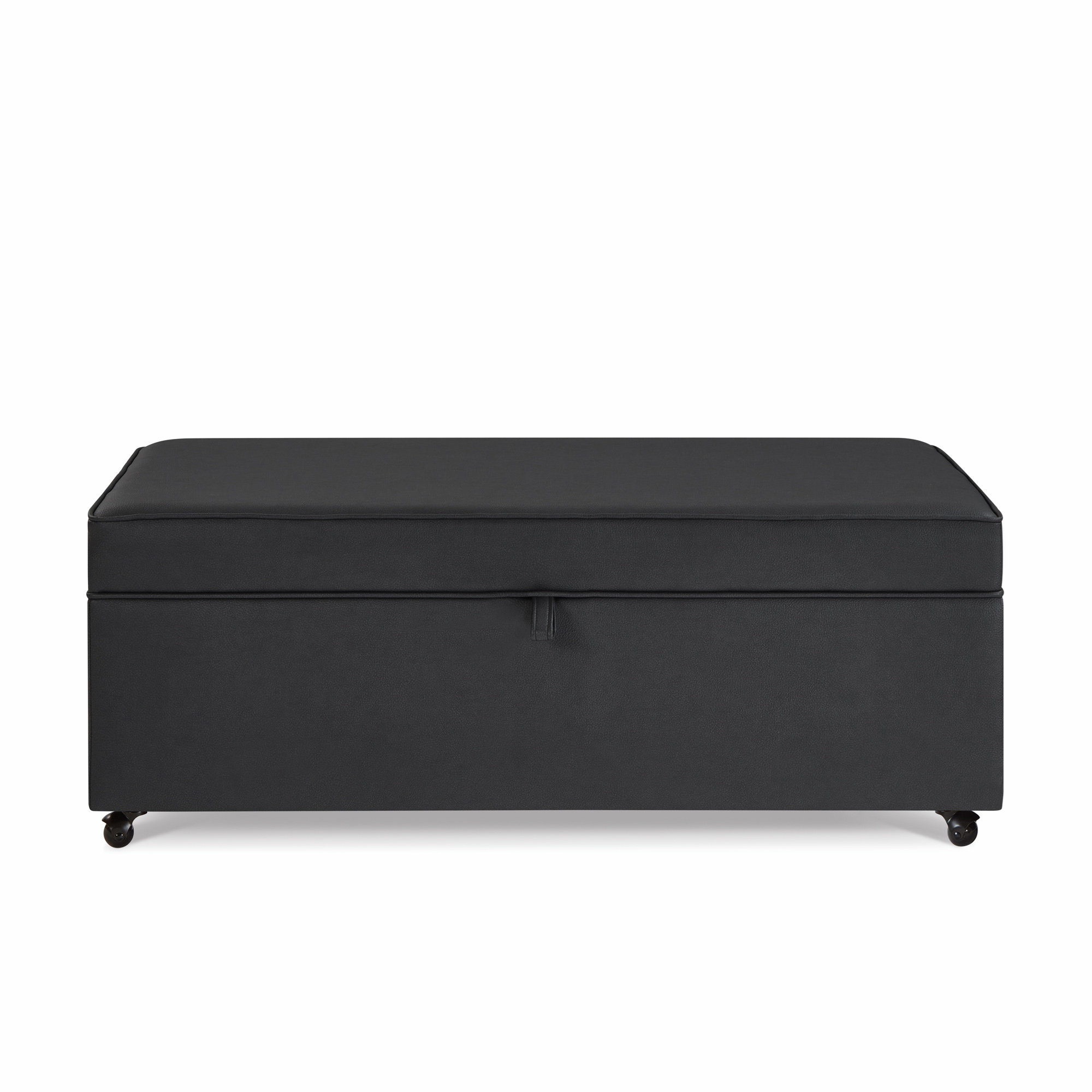 Hokku Designs Modern Large Comfort Bench with Storage | Wayfair