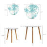 George Oliver Triangle Nesting Coffee Table Set of 2 Ink sketch coconut ...