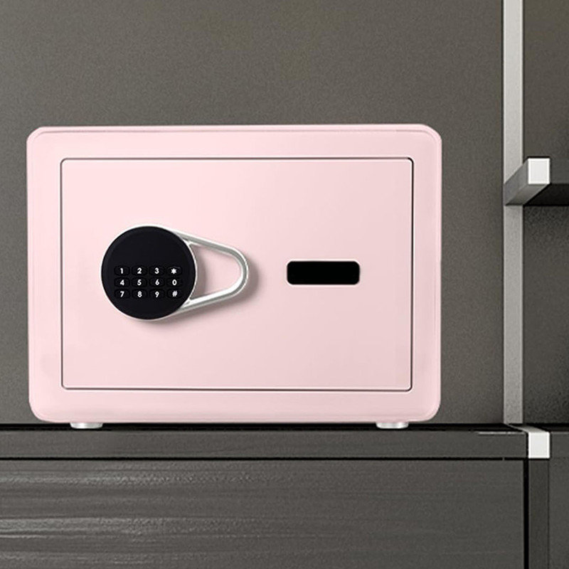 DEBLIT Small Safe with Removable Shelf, Alarm System,Digital Electronic ...