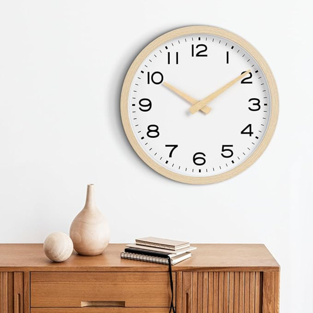 Latitude Run® AKCISOT Wall Clock,Boho Kitchen 10 Inch Wall Clocks ...