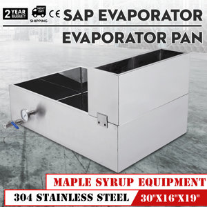 VEVOR Maple Syrup Evaporator Pan Stainless Steel Maple Syrup Boiling ...