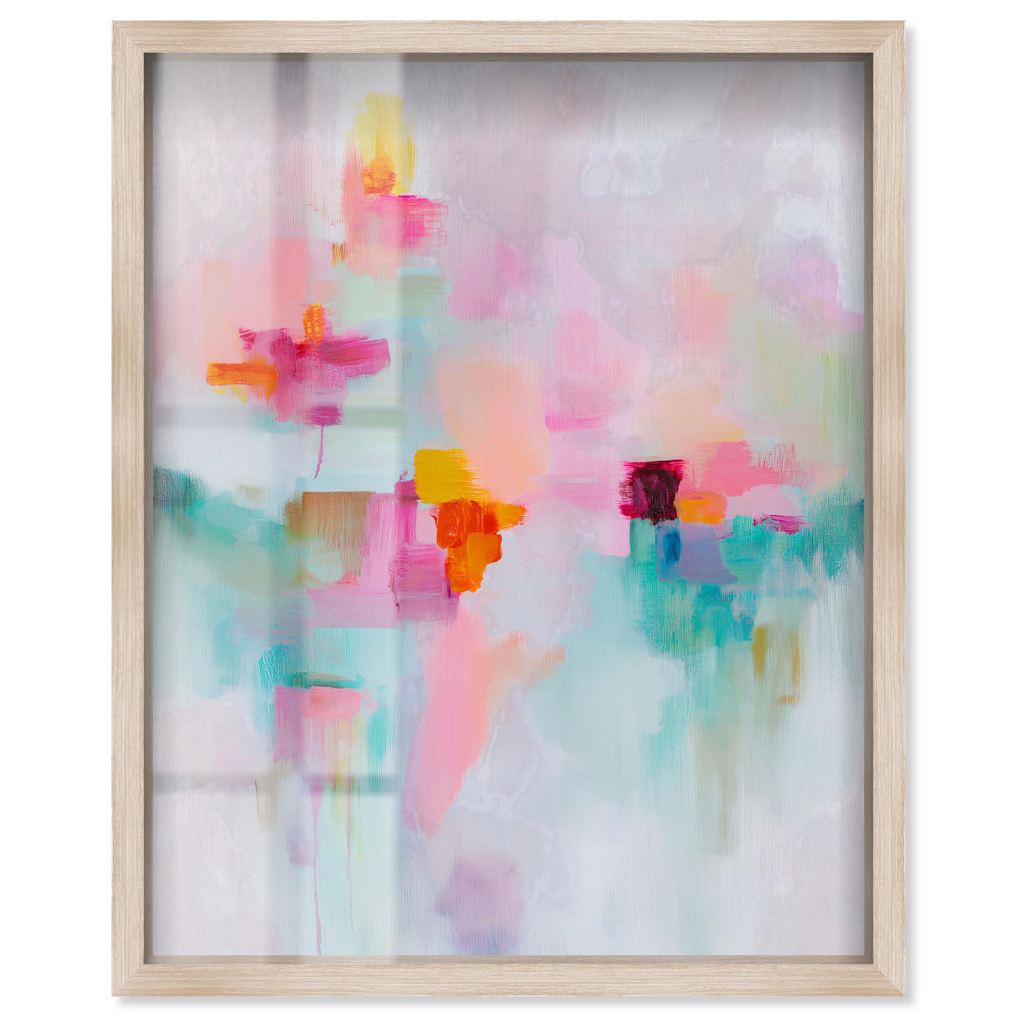 Art Remedy Mirthful Splashes I Shadowbox Print Bright Wall Decor by Art ...