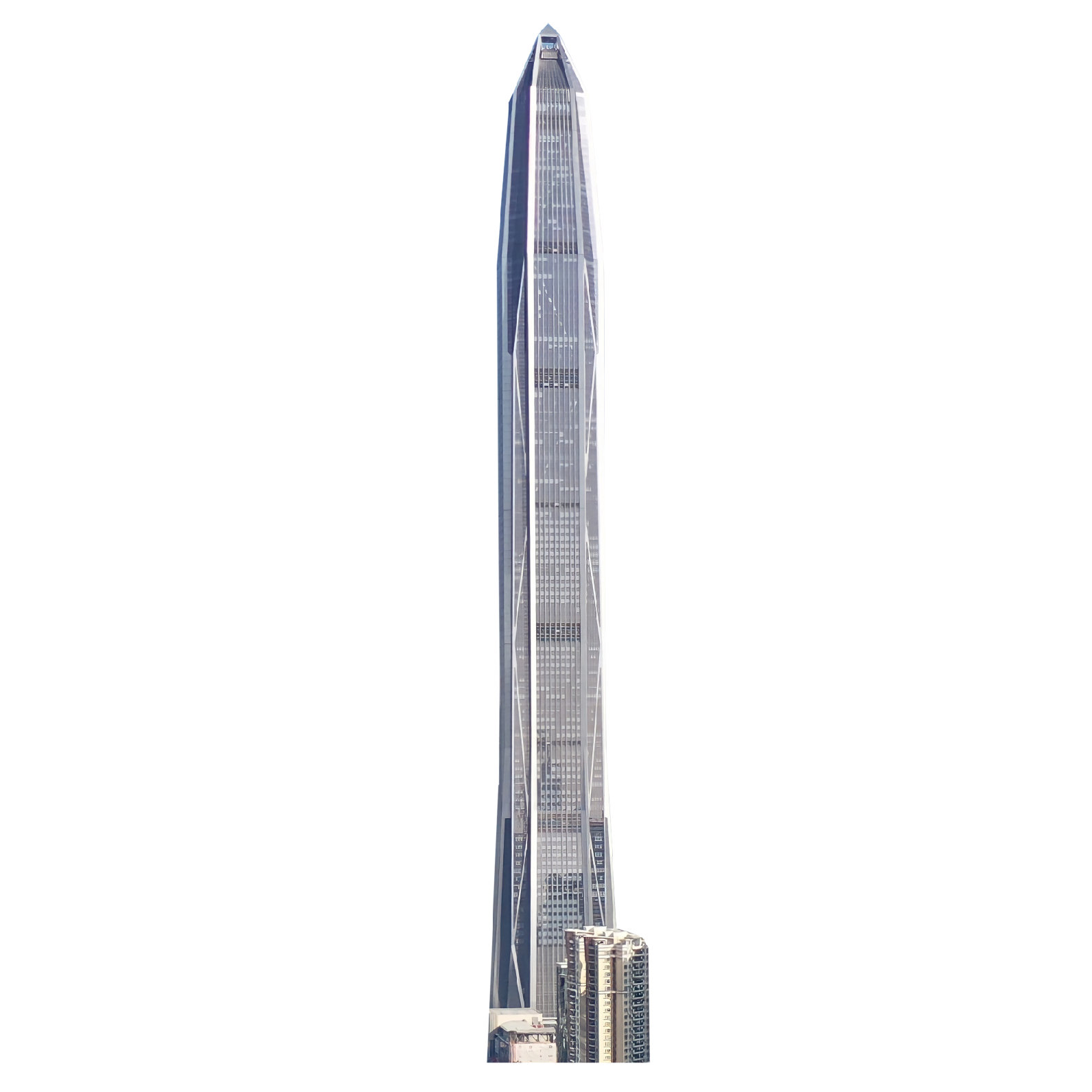 Wet Paint Printing Ping An International Finance Center Cardboard ...