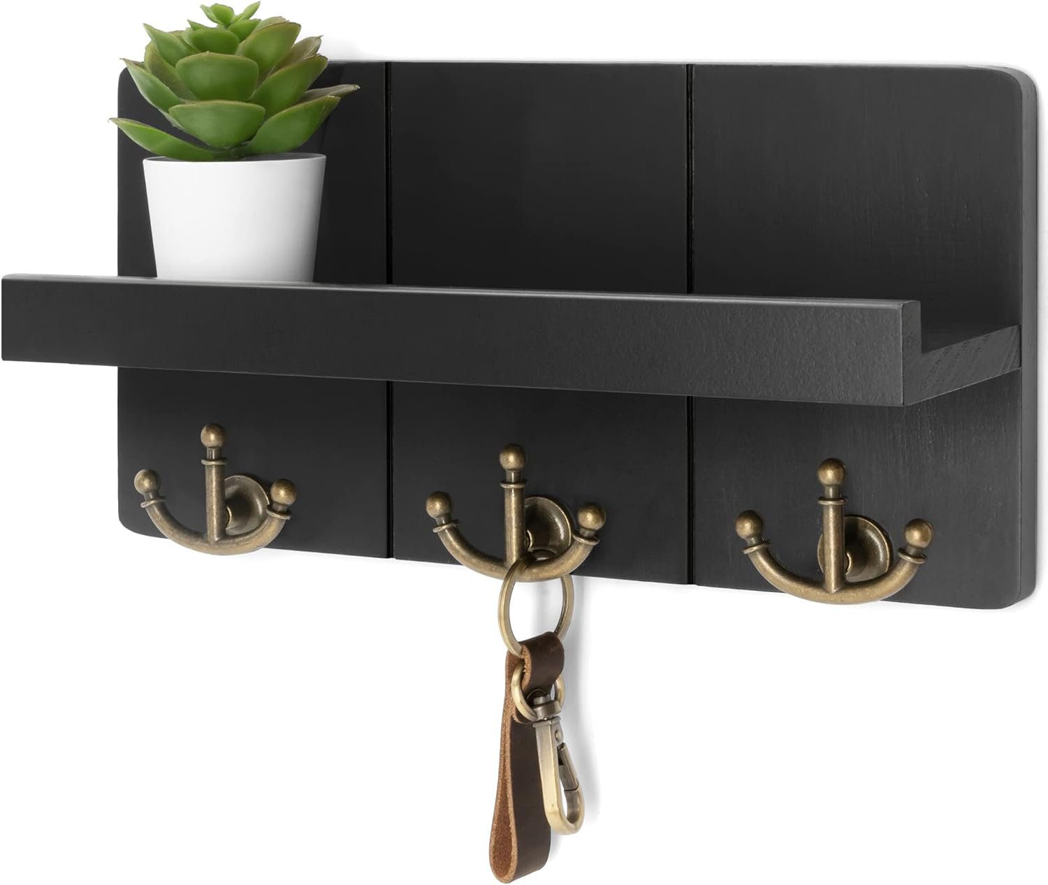 RAPTIZ Decorative Key And Mail Holder For Wall: Farmhouse Mail ...