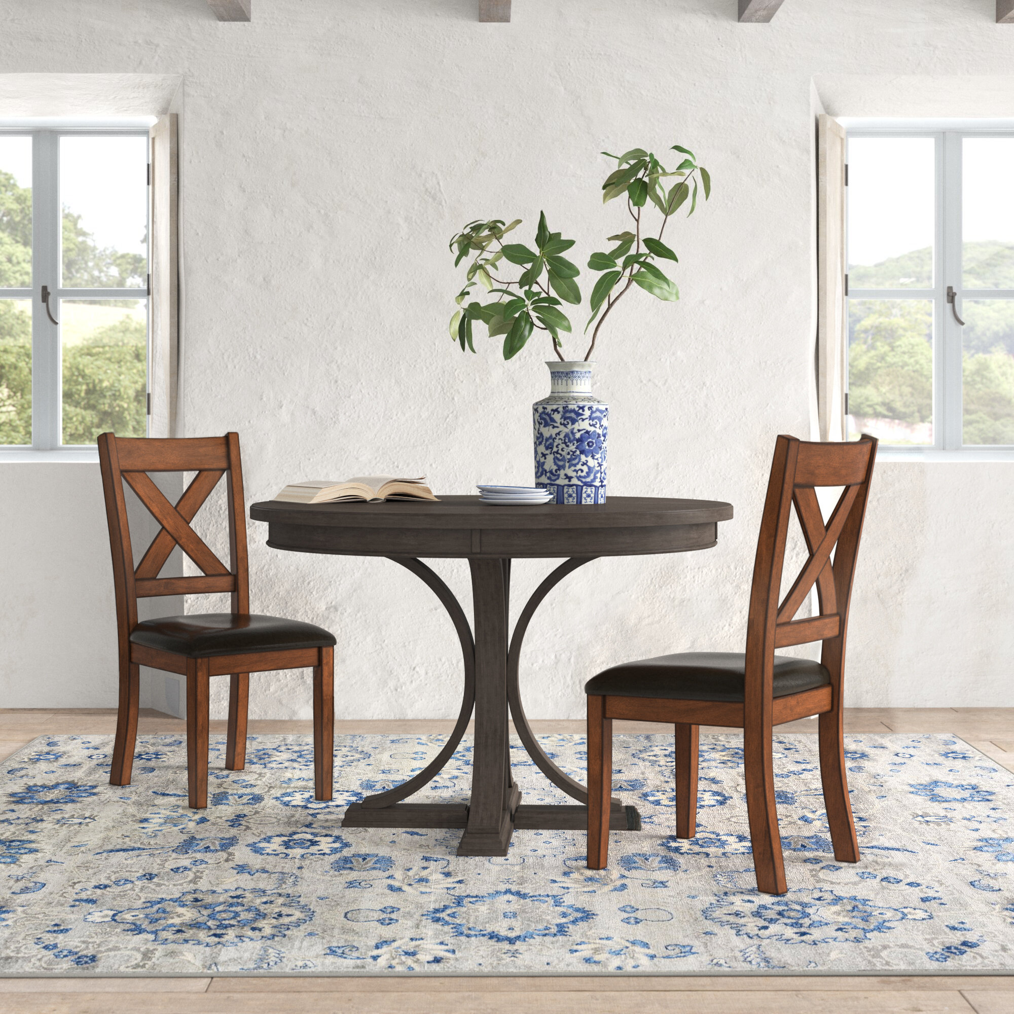 Three Posts Lashbrook Cross Back Side Chair & Reviews - Wayfair Canada