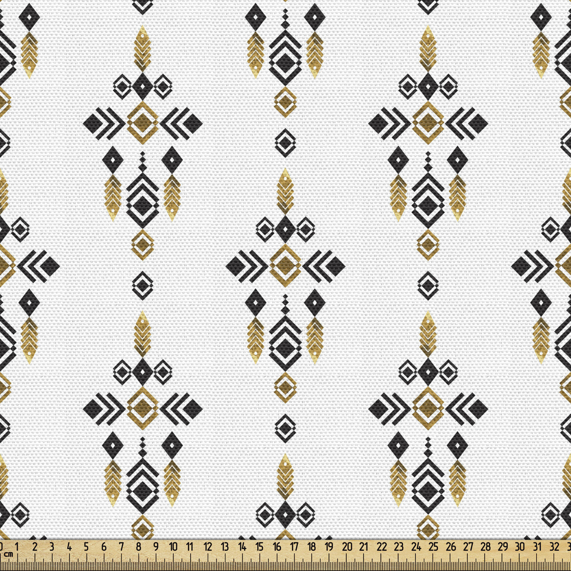 East Urban Home fab_33794_Ambesonne Tribal Fabric By The Yard, Mayan ...