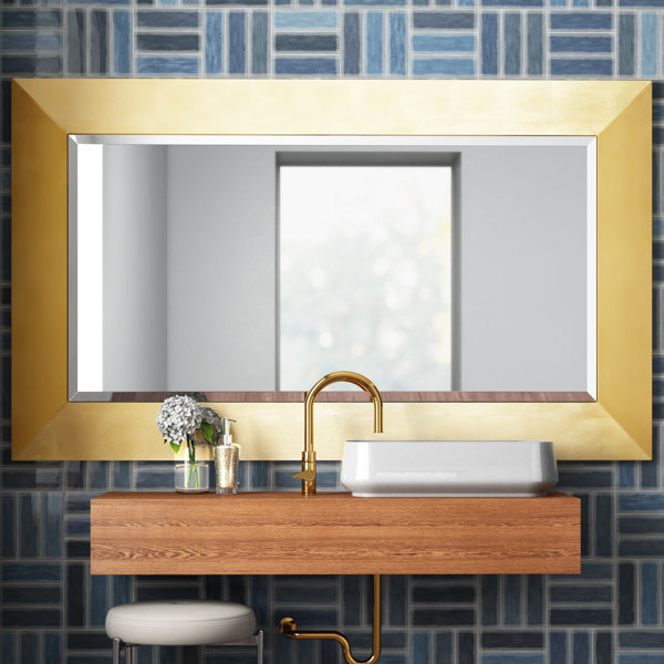 Everly Quinn Harbe Wood Mirror & Reviews | Wayfair