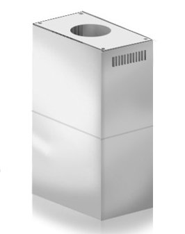 ZLINE Kitchen and Bath ZLINE Range Hood Chimney Short Kit for 7 ft. - 8 ...