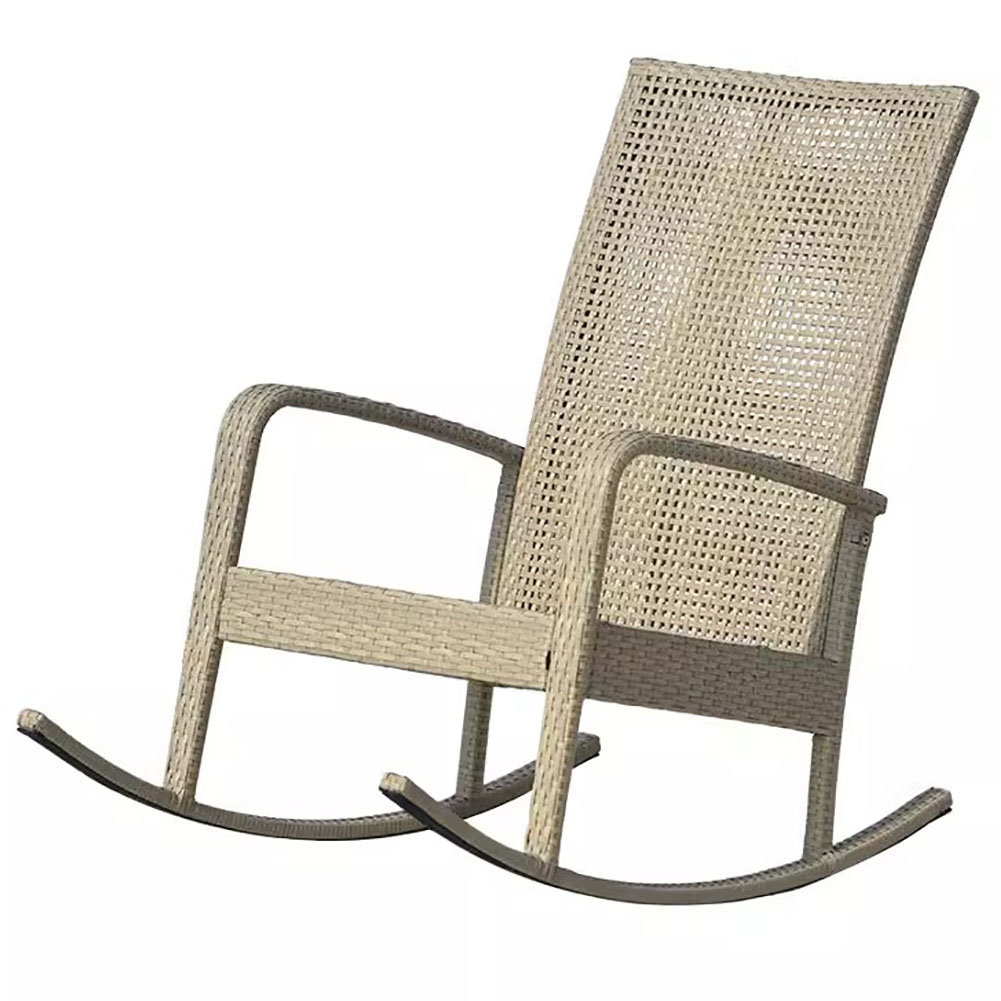 ChairVogue Rattan Chair Rocking Chair Rattan Woven Leisure Rocking ...