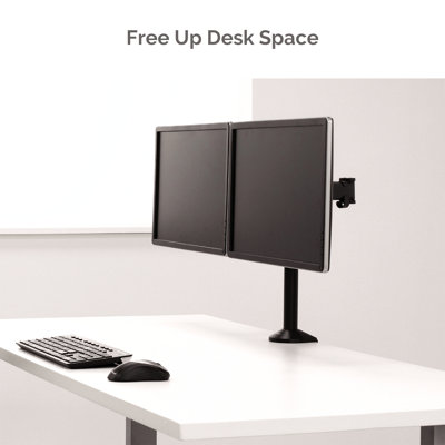 Fellowes Reflex Series Dual Monitor Mount Stand & Reviews | Wayfair