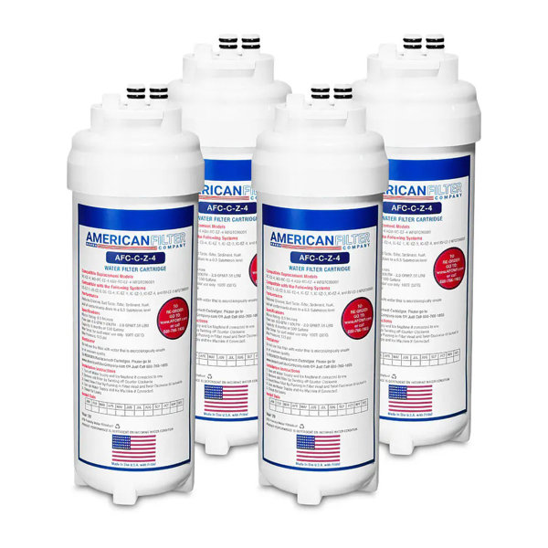 AFC-C-Z-4 , Compatible with Culligan® RC-EZ-4 water filter cartridge 4 ...