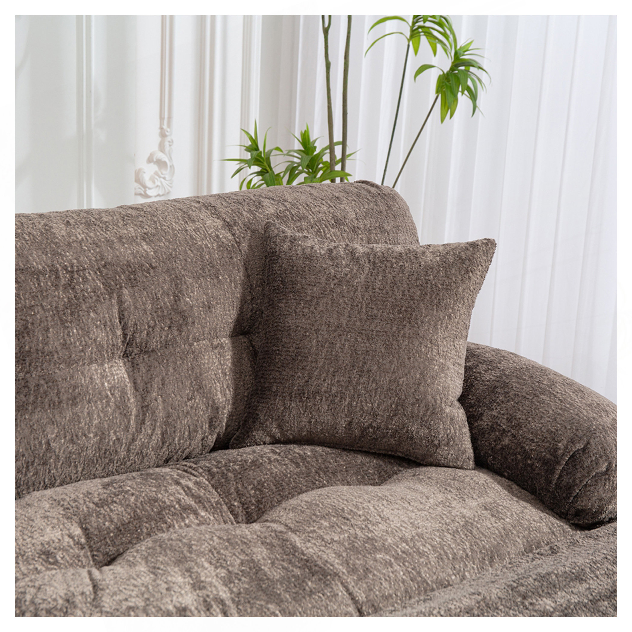 Latitude Run® L Shaped Modular Sectional Sofa With Deep Seating ...