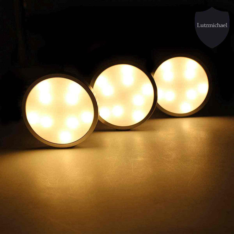 menggutong Touch Dimming LED Puck Lights Sign - Wayfair Canada