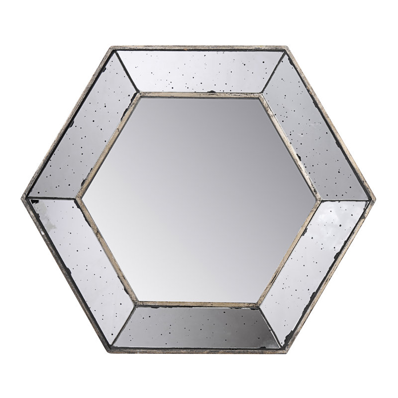 Gracie Oaks Asymmetrical Wall Mirror & Reviews | Wayfair