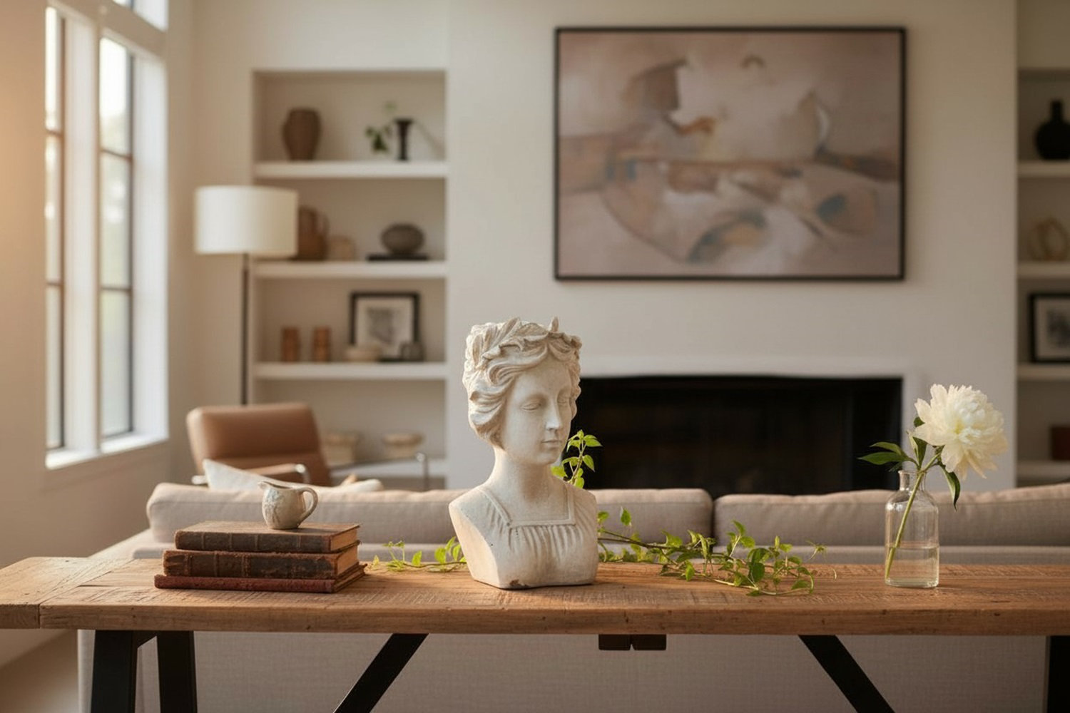 Happy Larry Cream Resin Lady Bust | Wayfair.co.uk