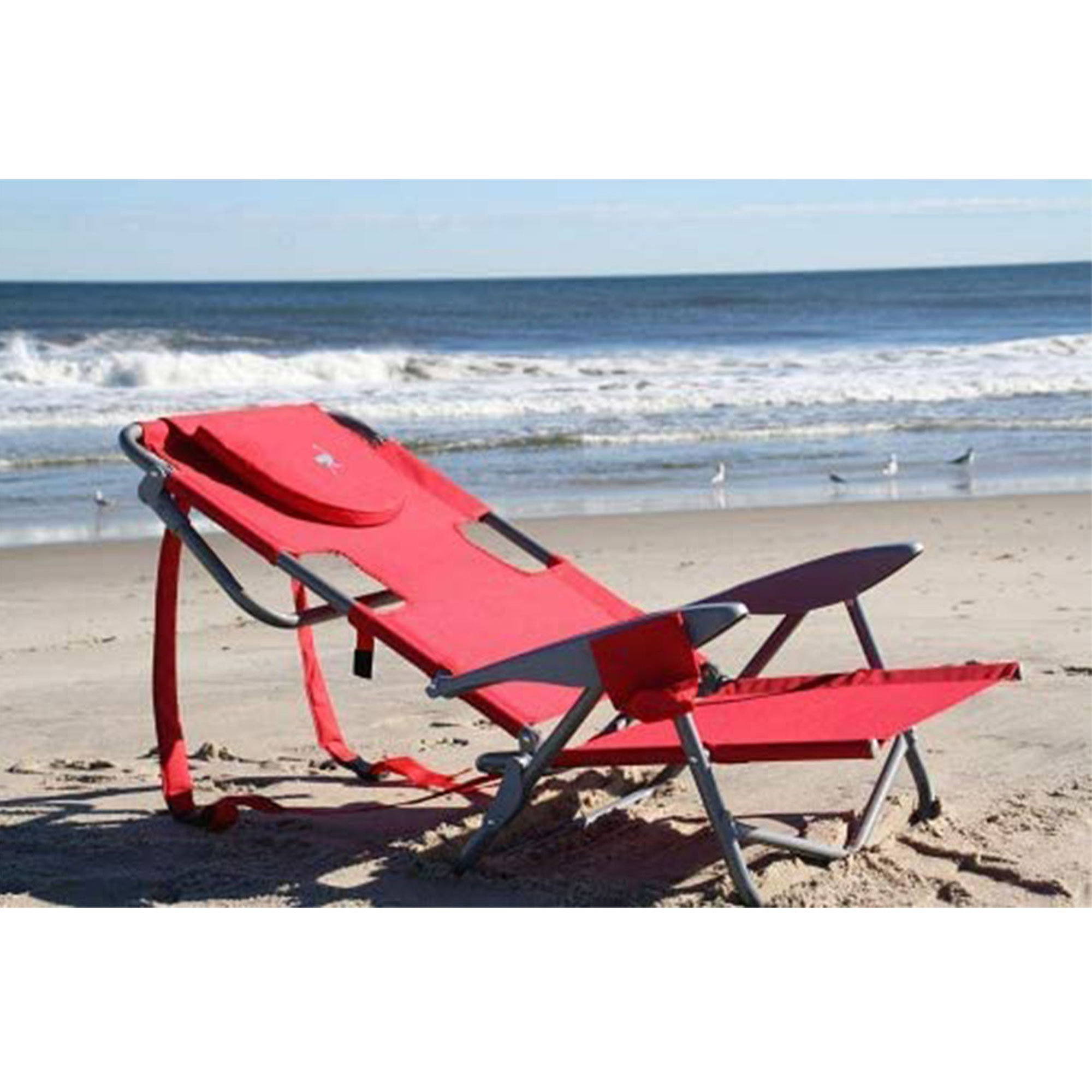 Ostrich Denice Reclining Beach Chair & Reviews | Wayfair