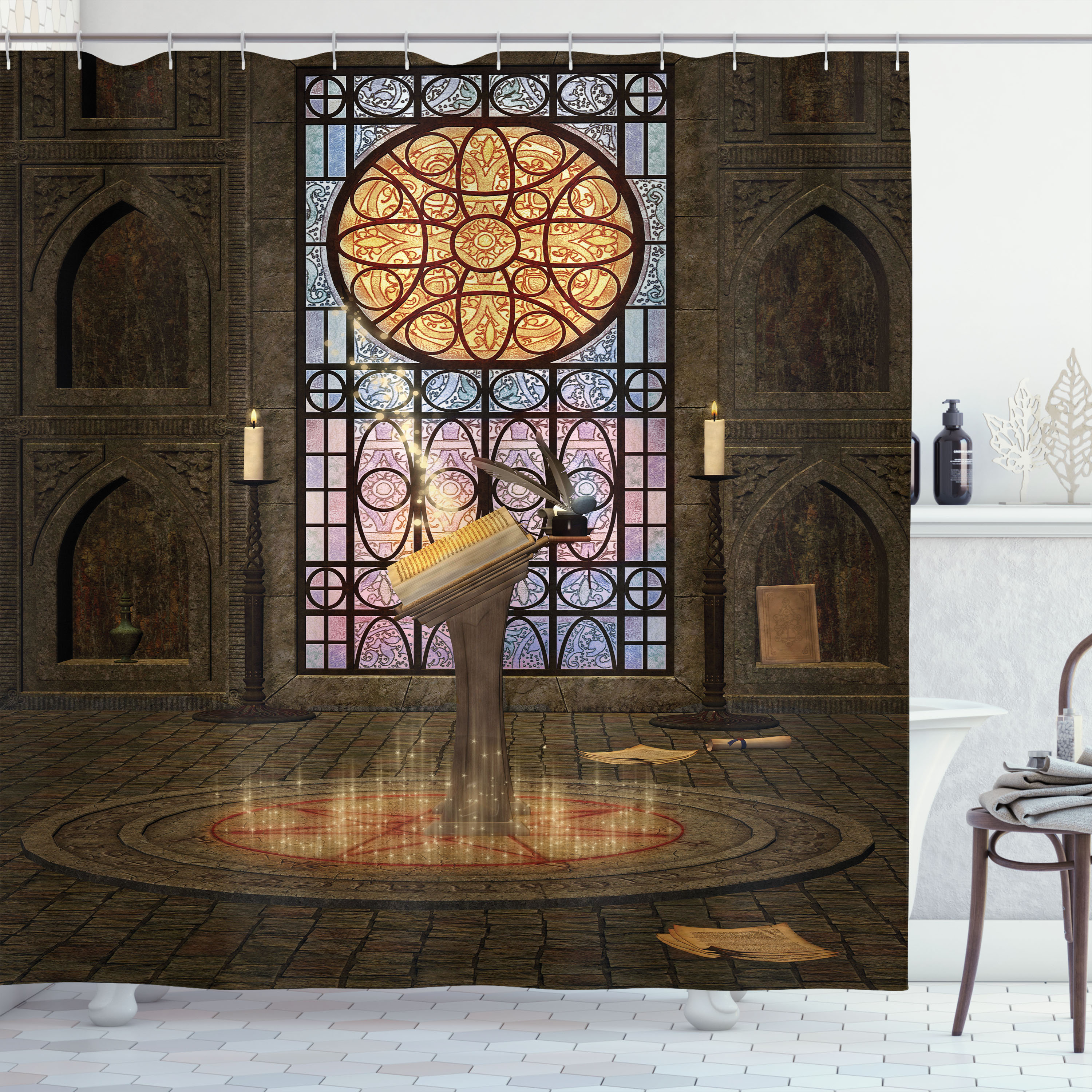 Gothic Shower Curtain