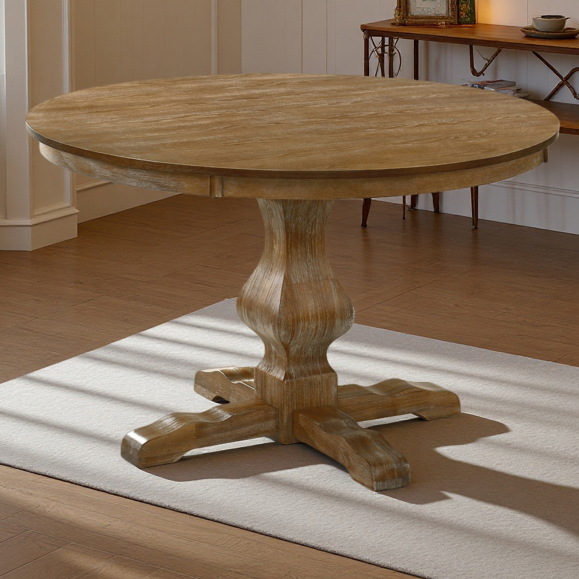 George Oliver ROUND DINING TABLE | Wayfair