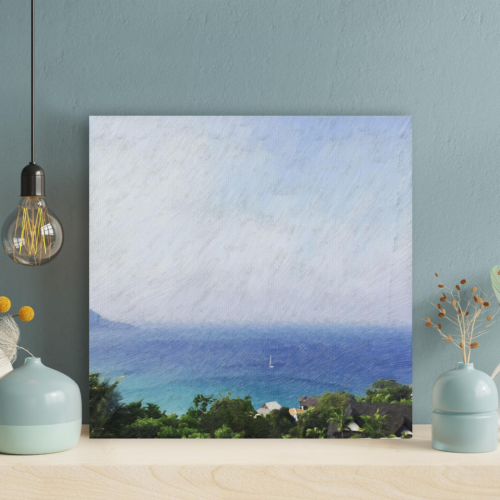 Rosecliff Heights Boat On Water - 1 Piece Rectangle Graphic Art Print ...