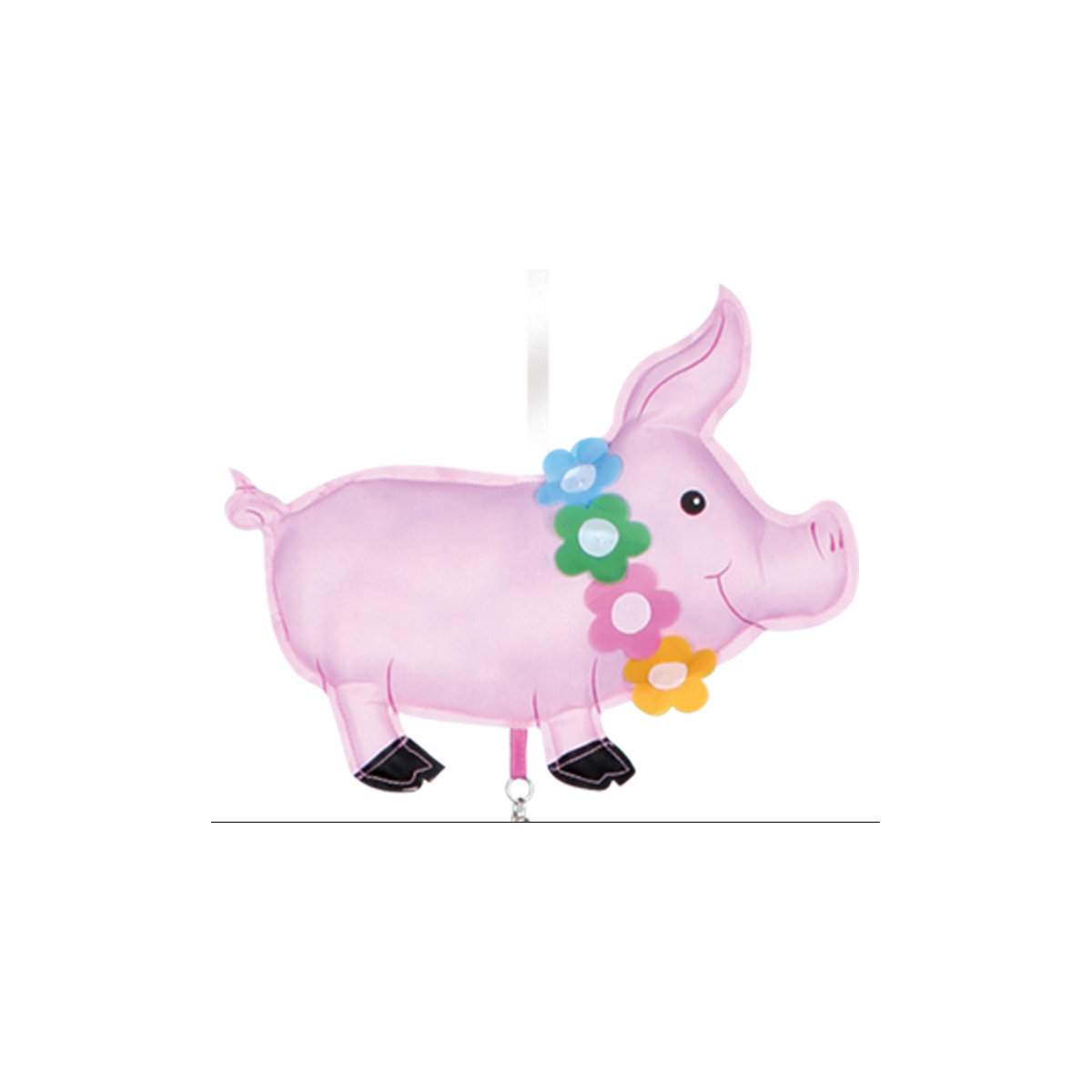 Highland Dunes Theiss Luau Pig Spinner | Wayfair