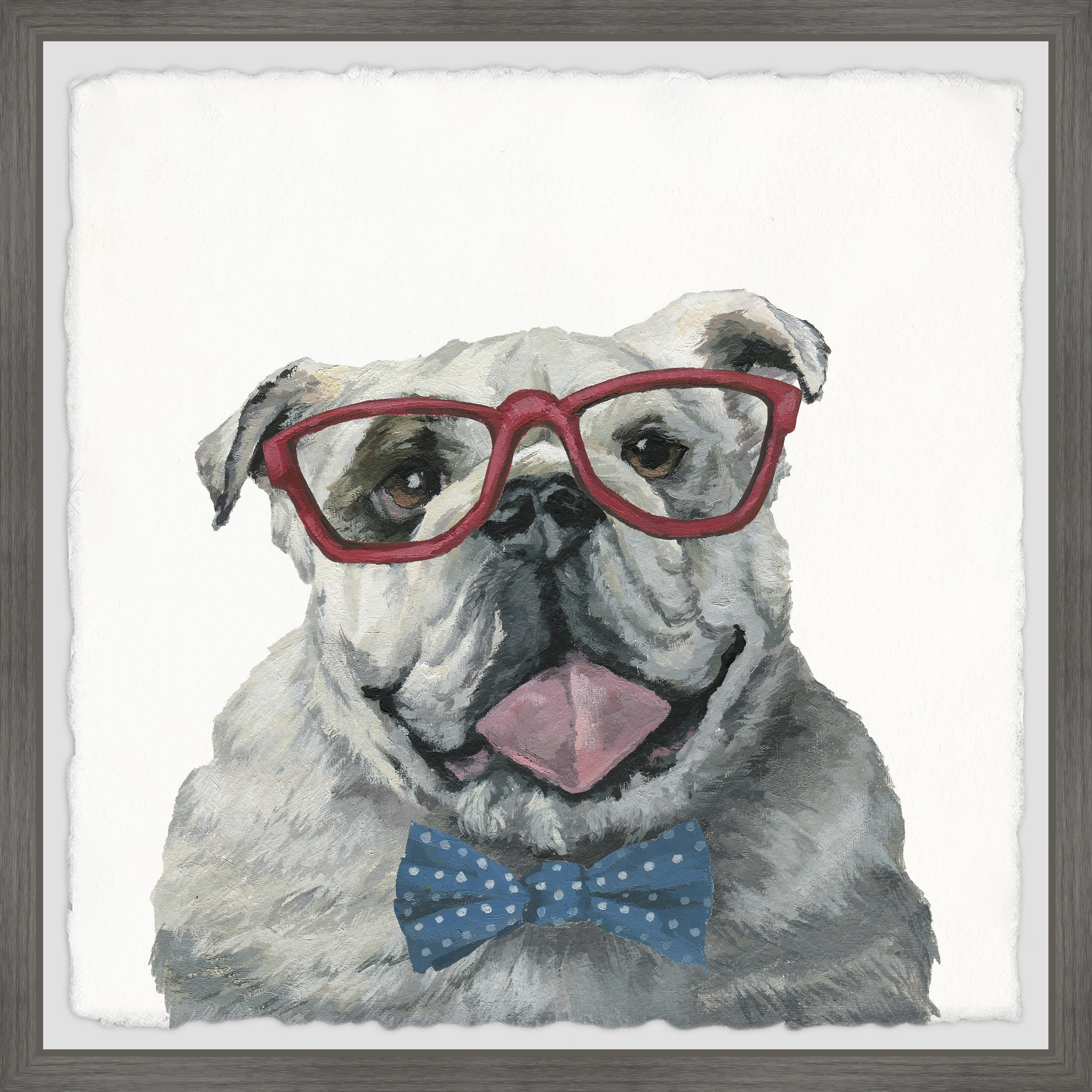 Winston Porter 'Delightful Look' Framed Print | Wayfair