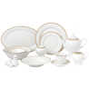 Lorren Home Trends 57 Piece Dinnerware Set, Service for 8 & Reviews ...